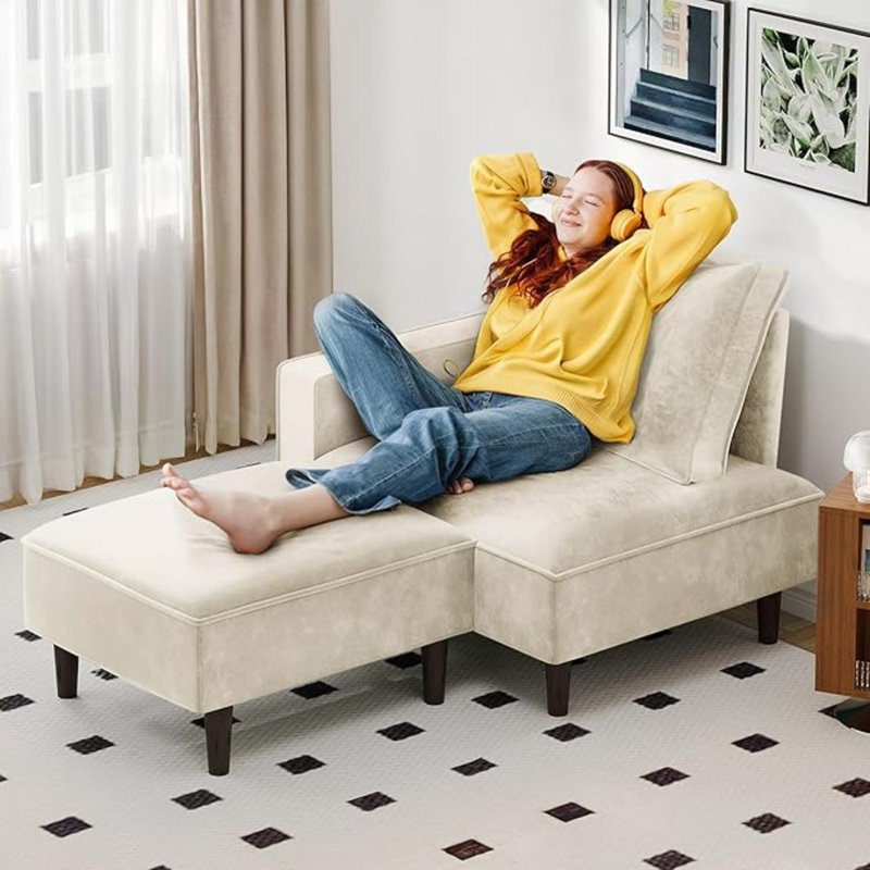 Mini chaise sofa store